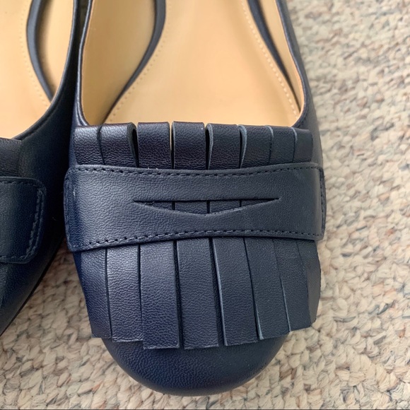 Talbots | Shoes | Talbots Navy Blue Flats | Poshmark